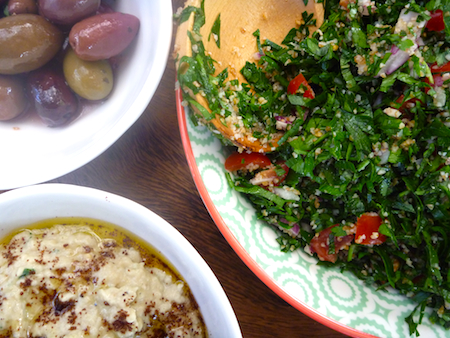 Ultimate Tabbouleh and Smokey Baba Ganoush Recipe – The Back Yard Lemon ...