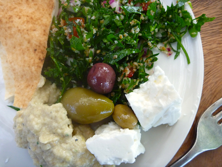 Ultimate Tabbouleh and Smokey Baba Ganoush Recipe – The Back Yard Lemon ...