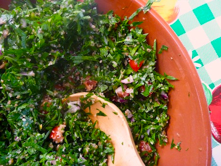 Ultimate Tabbouleh and Smokey Baba Ganoush Recipe – The Back Yard Lemon ...