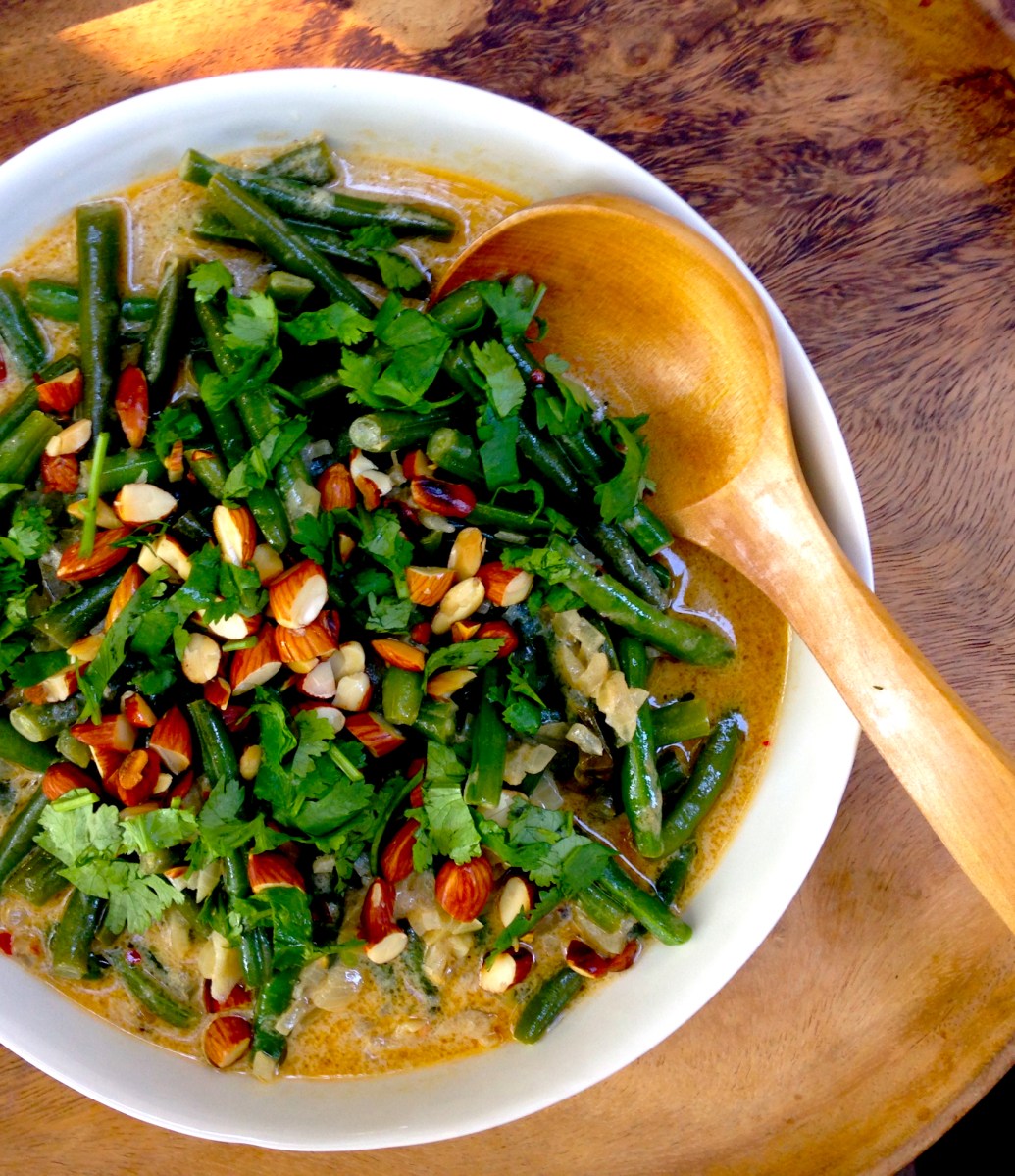 Julie Sahni’s Bihari Green Bean Masala Recipe | Vegan Feast Party Ideas ...