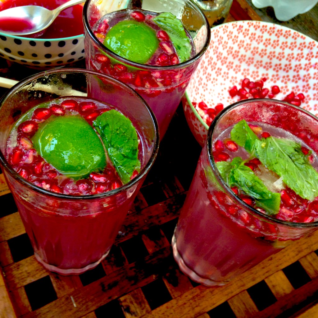 Refreshing Pomegranate Mojito Mocktail Recipe – The Back Yard Lemon Tree