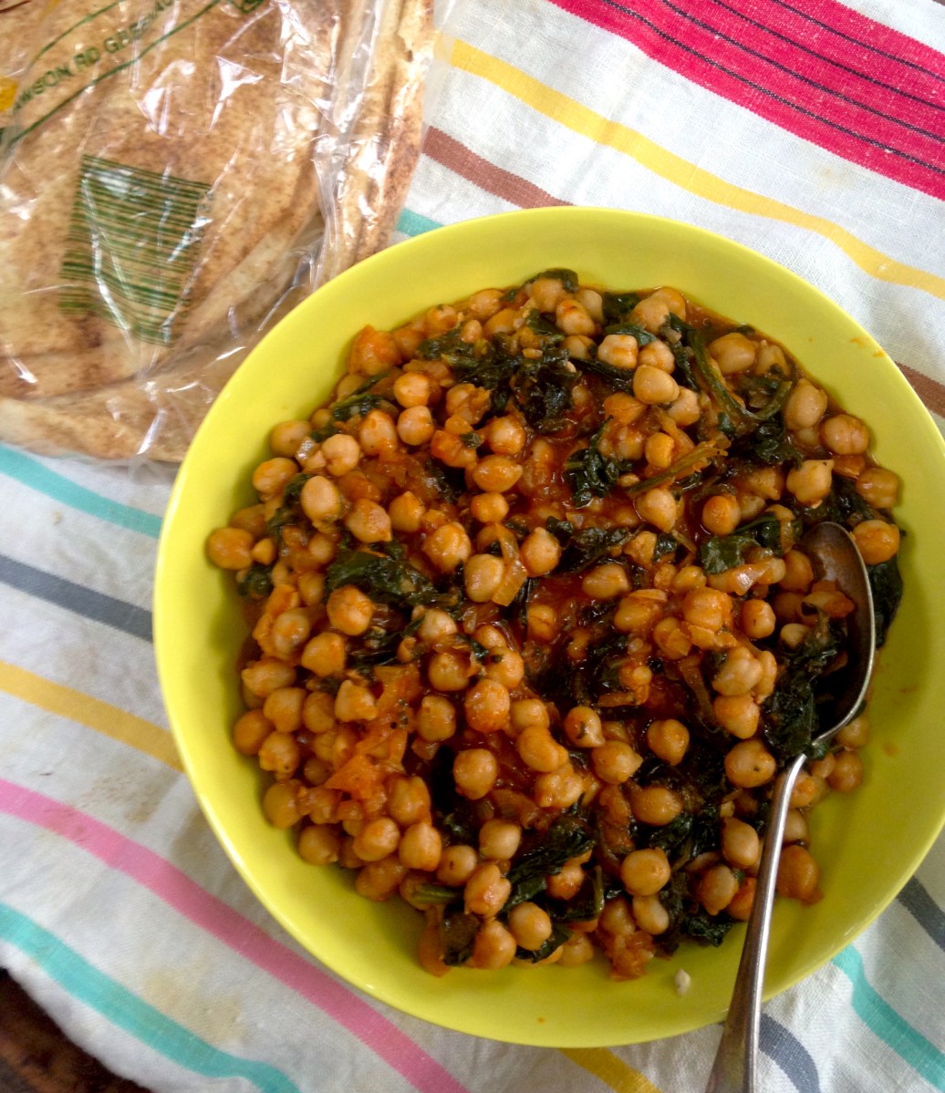 Nivik: Armenian Chickpeas and Spinach Recipe – The Back Yard Lemon Tree