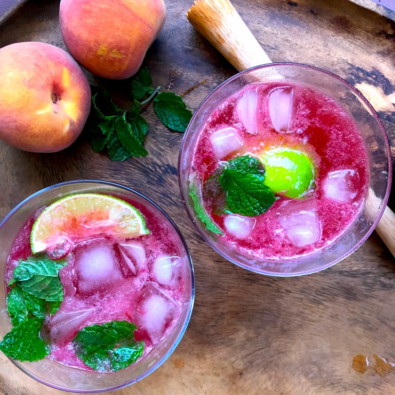 Refreshing Peach and Raspberry Cordial Recipe – The Back Yard Lemon Tree
