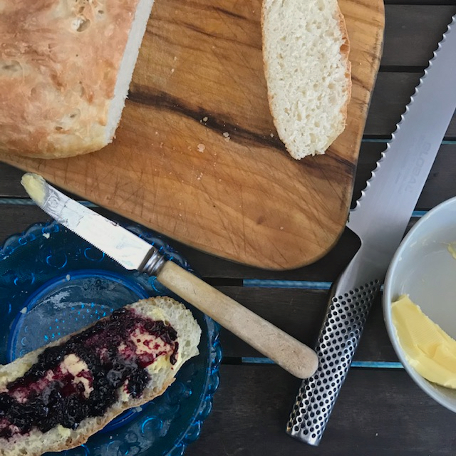 Rustic No-Knead Peasant Bread Recipe – The Back Yard Lemon Tree