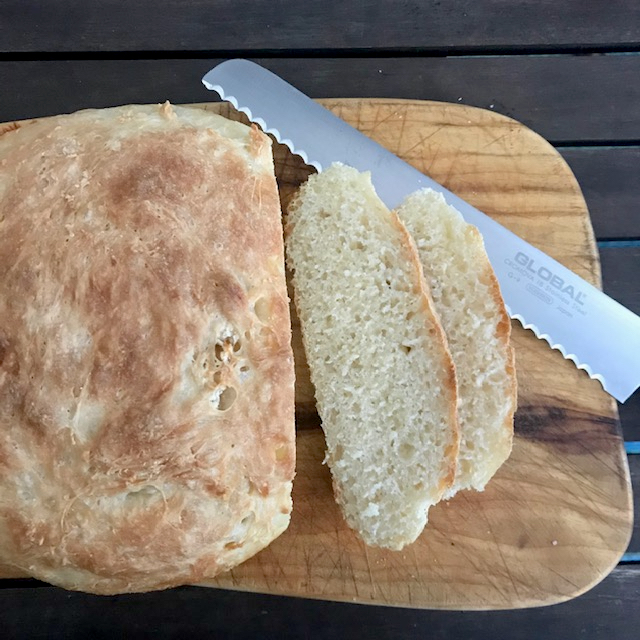 Rustic No-Knead Peasant Bread Recipe – The Back Yard Lemon Tree
