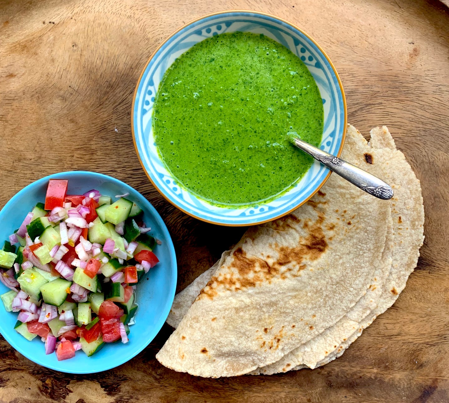 Quick Northern Style Chickpeas Recipe with Fresh Green Chutney – The ...