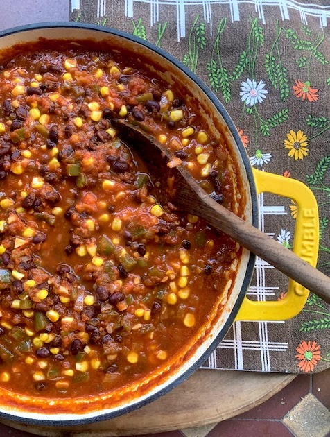 Vegetarian Black Bean Chilli Recipe – Easy and Kid-Friendly – The Back ...